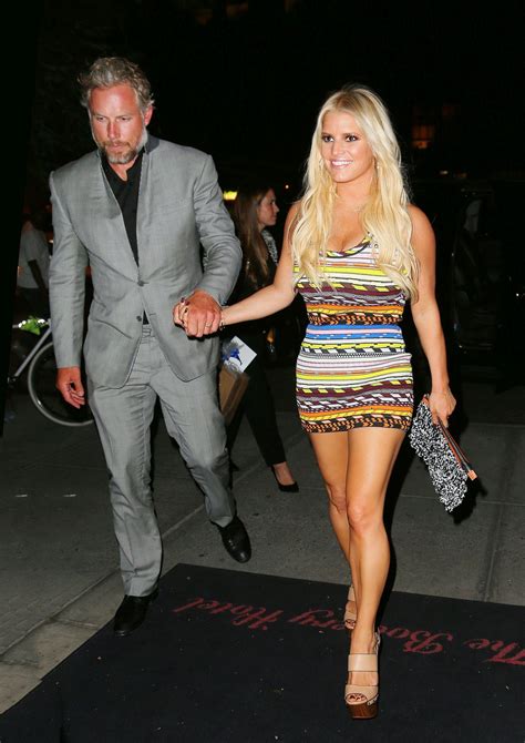 Jessica Simpson Night Out Style New York City September