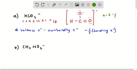 Solved Write Lewis Structures For The Following Species Including All Resonance Forms And Show