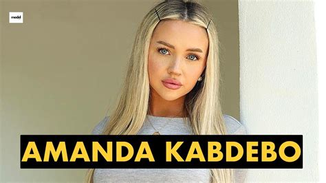 Amanda Kabdebo Instagram Model Info And Bio Youtube