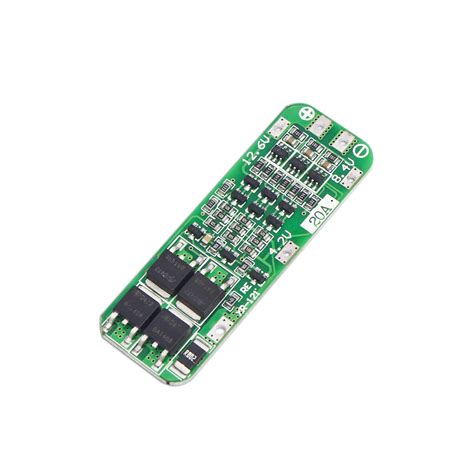 126v Bms 3s 20a 18650 Lithium Battery Management Board