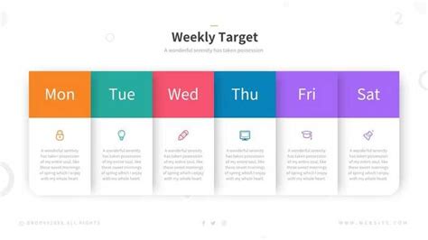 Set Of Five Color Bar Charts With Icons On Them Powerpoint Template