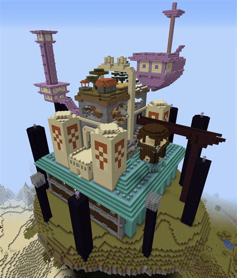 I Made A Mega Structure Combining All Of The Structures In The Game R Minecraft