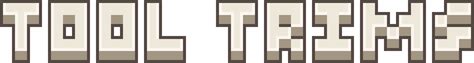 Tool Trims Minecraft Data Pack