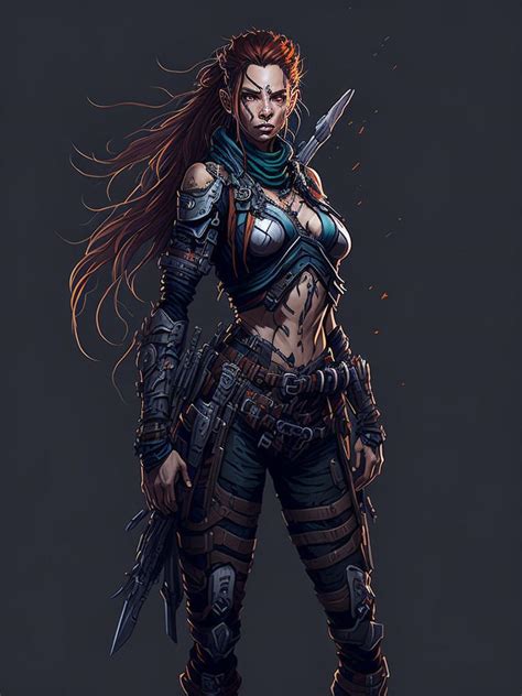 Leonardo Diffusion Aloy From Horizon Zero Dawn Ful By Jaredsyn On Deviantart