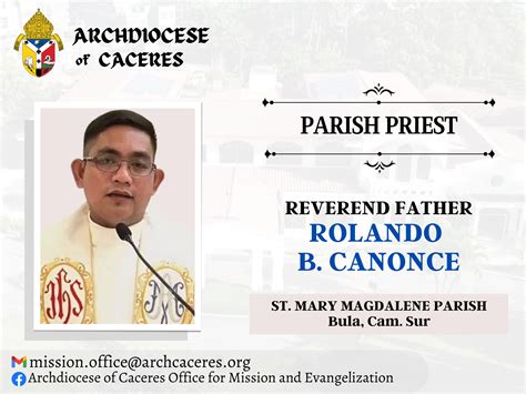 Archdiocese Of Caceres Office For Mission And Evangelization Added A