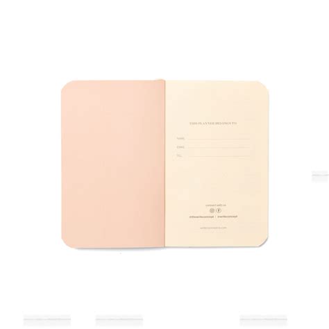 Nude 2024 Pocket Planner Write Concept