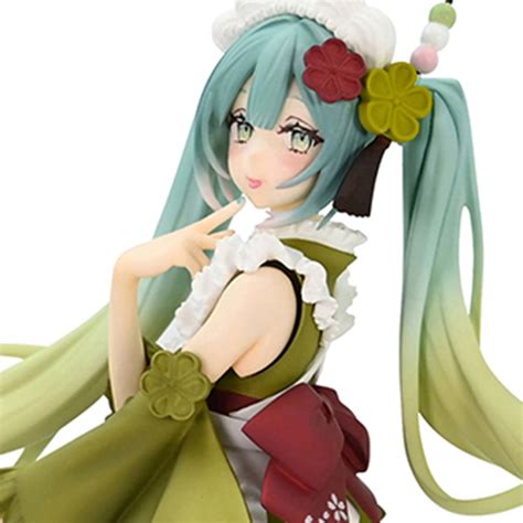 Vocaloid Hatsune Miku Matcha Green Tea Parfait Exceed Creative Statue