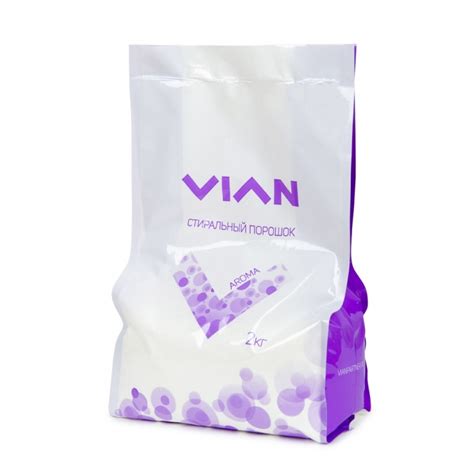 Стиральный порошок Vian AROMA | отзывы