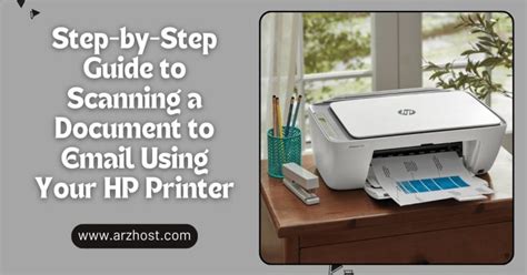 Scan To Email From HP Printer Easy Step By Step Tutorial