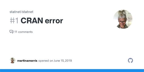 cran error · issue 1 · statnet statnet · github