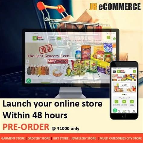 Phpjavascript Dynamic Ecommerce Website Designing Development With 247 Support At Best Price