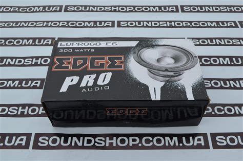 Купить EDGE EDPRO6B-E6 эстрадные динамики по низкой цене - SoundShop