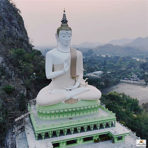 Unseen Tour Thailand วัดถ้ำเขาแหลม จ กาญจนบุรี วัดสวยแห่งจังหวัดกาญจนบุรี ประดิษฐาน