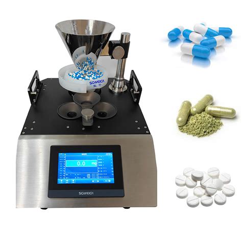Laboratory Automatic Hard Gelatin Capsule Weight Sampling System Tablet