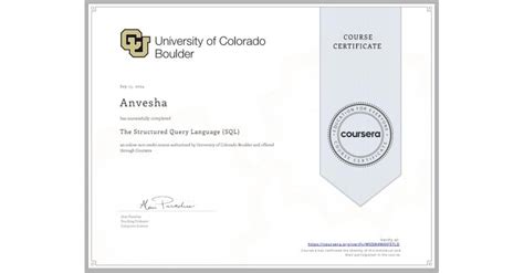 Anvesha Rathee On Linkedin Completion Certificate For The Structured