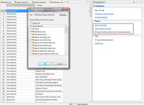Whats New In Anylogic Benefits Of The Built In Database Anylogic