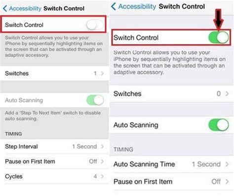 How To Turn On Switch Control In IPhone 6 IOS 8