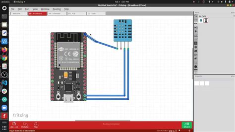 Interfacing Dht11 With Esp32 On Youtube