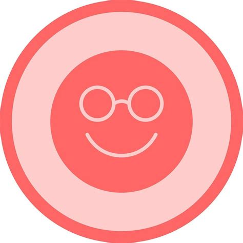Nerd Face Icon Design 52965727 Vector Art At Vecteezy