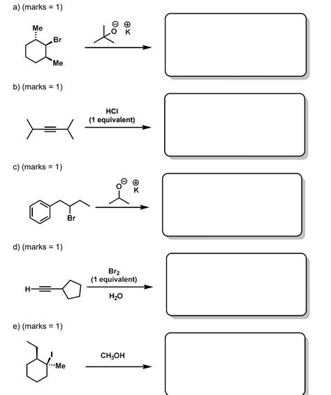 Solved Provide Products To Complete The Following Reaction Chegg Com