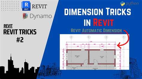 Dimension Tricks In Revit Revit Automatic Dimensions Revit Tutorials Bim Kintsugi Youtube