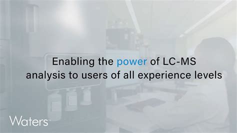 Introducing The Bioaccord Lc Ms System Where Power Meets Simplicity 质谱 沃特世视频中心