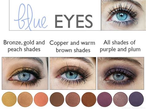 Eyeshadow For Blue Eyes Picture Eyeshadow For Blue Eyes Blue Eye Makeup Eye Makeup