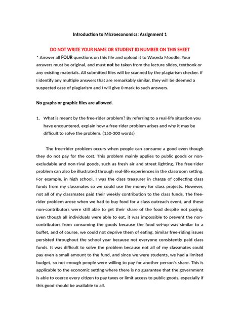 Intro Micro Assignment 2 2021 Pdf
