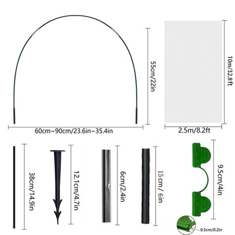 111er Pack Pflanztunnel Bögen Tunnelbogen Für Kaufland De