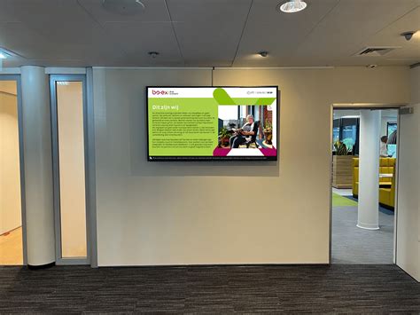 Narrowcasting Voor Interne Communicatie Bo Ex Dpm Signage Narrowcasting And Digital Signage