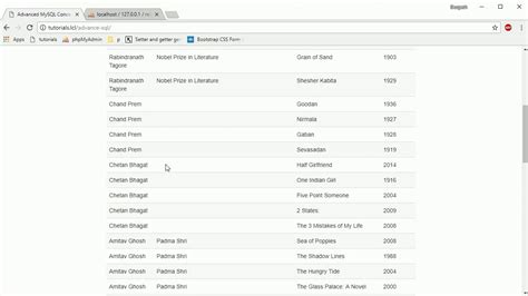 Outer Join On Mysql In Php Youtube