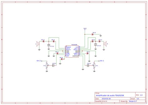Amplificador De Audio OSHWLab