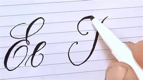 How To Write F In Perfect CURSIVE LOWERCASE And Uppercase Alphabets YouTube