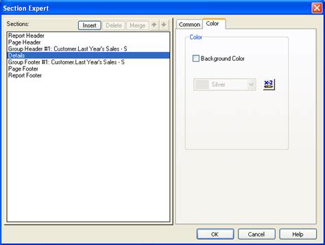 502 Tutorial 5 1 Creating Green Bar Reports Crystal Reports Online Training