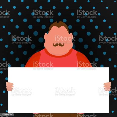 빈 배너와 텍스트 공간을 가진 소년 팝 아트 플랫 스타일 벡터 그림입니다 감정에 대한 스톡 벡터 아트 및 기타 이미지 감정 개념 개념과 주제 Istock