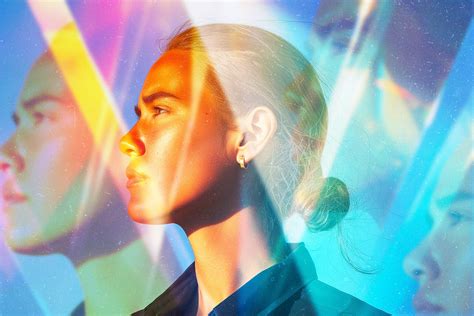 prism fractals photo effect design cuts