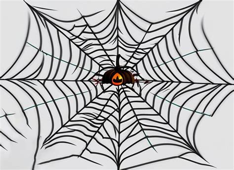 Premium AI Image Spider Web