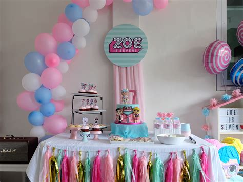 Zoës L O L Surprise Birthday Party A Crafted Lifestyle