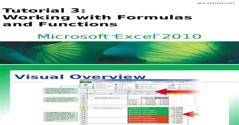 Download Pdf Microsoft Excel Advance Formulas