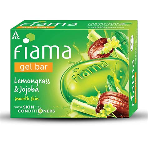 Buy Fiama Lemongrass And Jojoba Gel Soap 125 Gm Online At Discounted