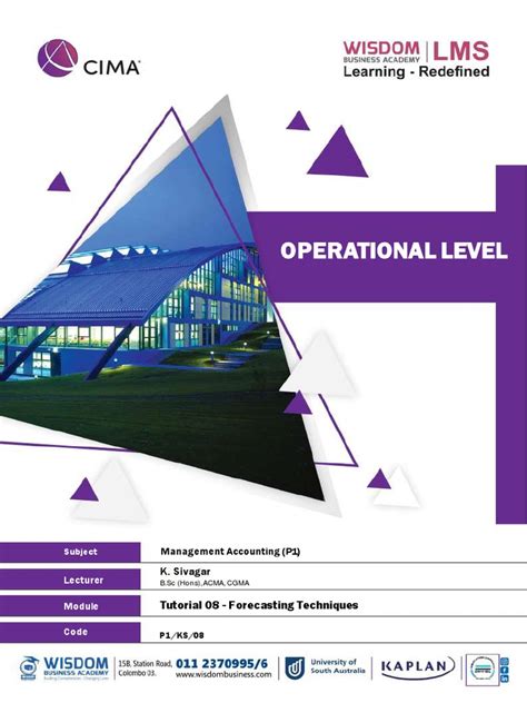 Tutorial 08 Forecasting Techniques Pdf Correlation And Dependence