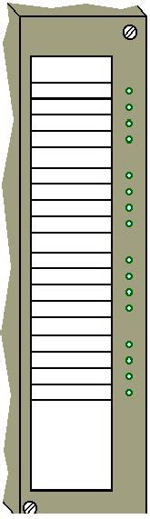 plc bastidor o rack electrónica