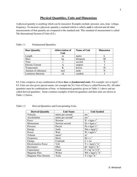 Pdf Physical Quantities Units And Dimensions · Pdf Filesi Units
