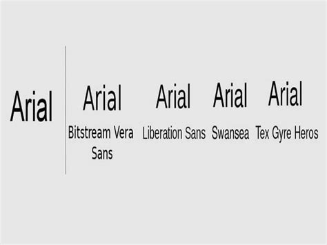 Arial Font Free Download Fonts Empire