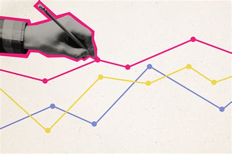 트렌드 아트웍 복합 스케치 이미지 3d 사진 콜라주 거대한 손 홀드 프로젝트 매니저 실행 인포 그래픽 상인 작업 공간 펜 페인트 라인 0명에 대한 스톡 사진 및 기타 이미지