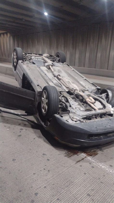 Accidente Tipo Choque Volcadura Que Se RegistrÓ Sobre Bulevar A