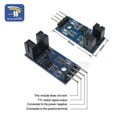 Speed Sensor Module Tacho Sensor Slot Type Optocoupler Tacho Generator Counter Module For