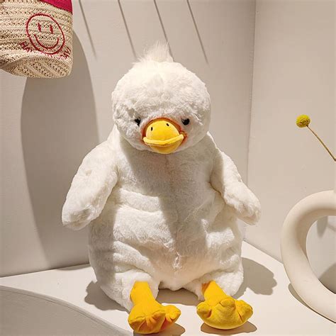 Cuddly White Duck Plushie Alwaysplushie [ Free Shipping ]