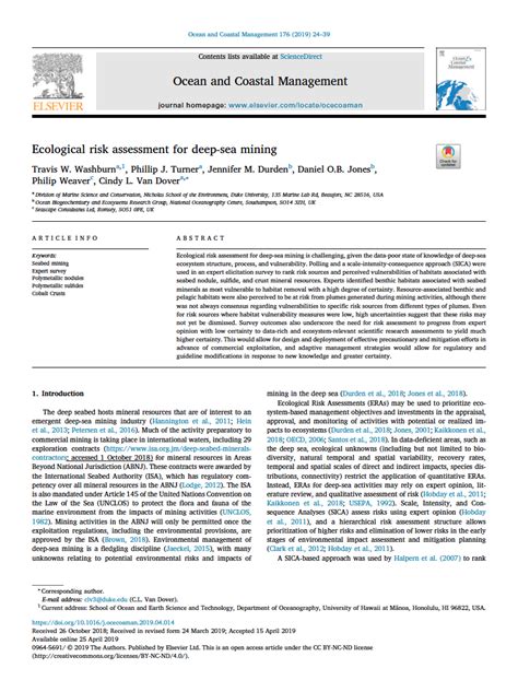 Hydrothermal Vent Ecosystems The Global Ocean Biodiversity Initiative