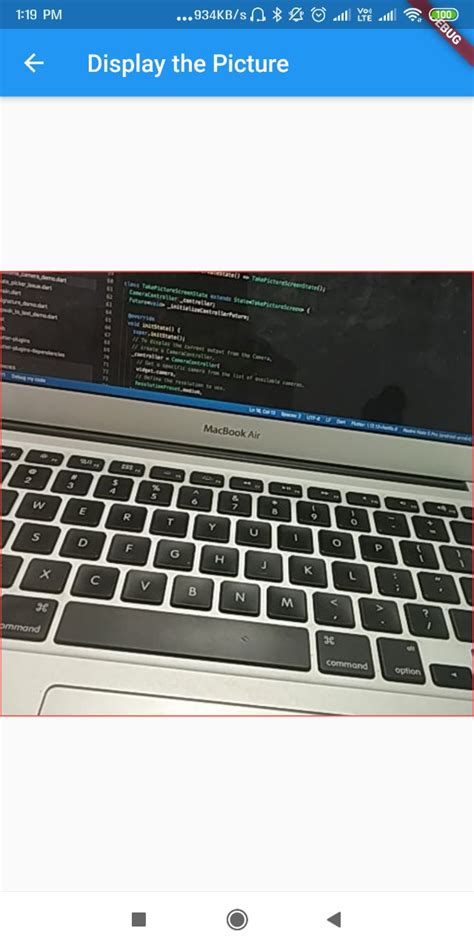 Dart Flutter How To Click Square Image From Camera And Display